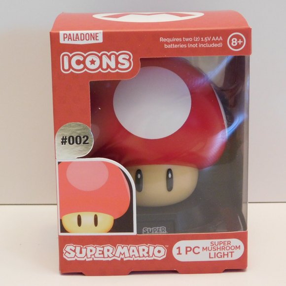 Nintendo | Other | Nintendo Super Mario Super Mushroom Light | Poshmark